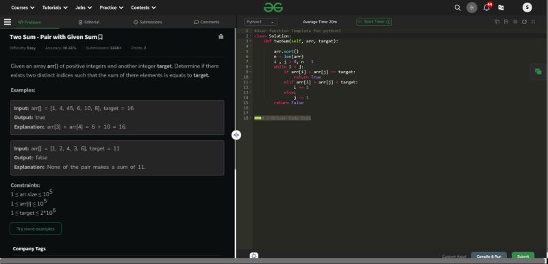 Sarath Patruni on LinkedIn: #gfg160 #gfg160 #codingjourney # ... Sarath Patruni on LinkedIn: #gfg160 #gfg160 #codingjourney # ...