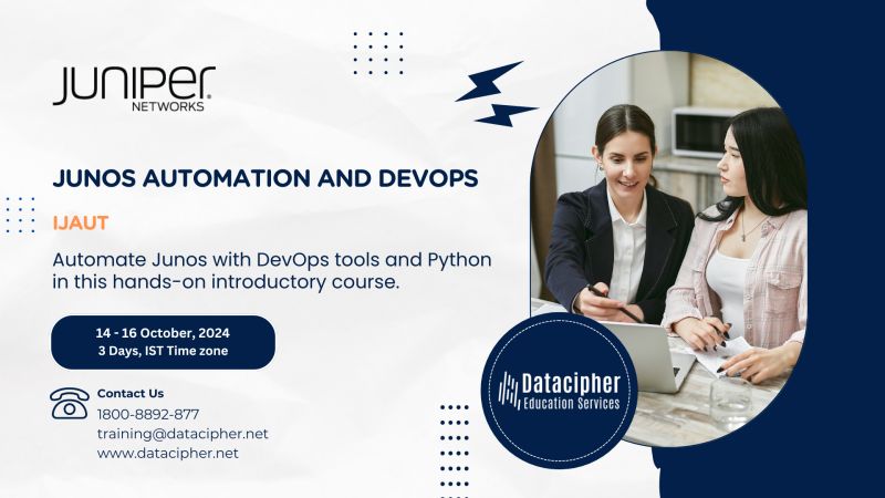 Datacipher Education Services on LinkedIn: #junos #automation #devops # ... Datacipher Education Services on LinkedIn: #junos #automation #devops # ...