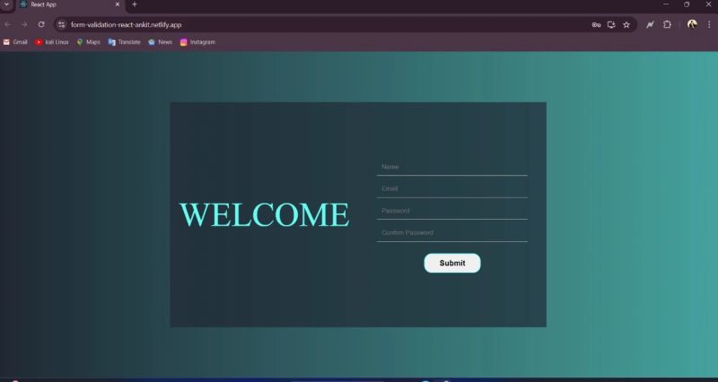 🚀 Project Update: Form Validation using HTML, CSS, JavaScript, and ... 🚀 Project Update: Form Validation using HTML, CSS, JavaScript, and ...
