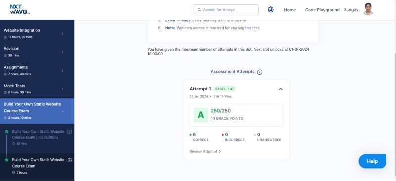 Sangavi S on LinkedIn: #30daysofcode challenge DAY-1 Secured A grade in ... Sangavi S on LinkedIn: #30daysofcode challenge DAY-1 Secured A grade in ...