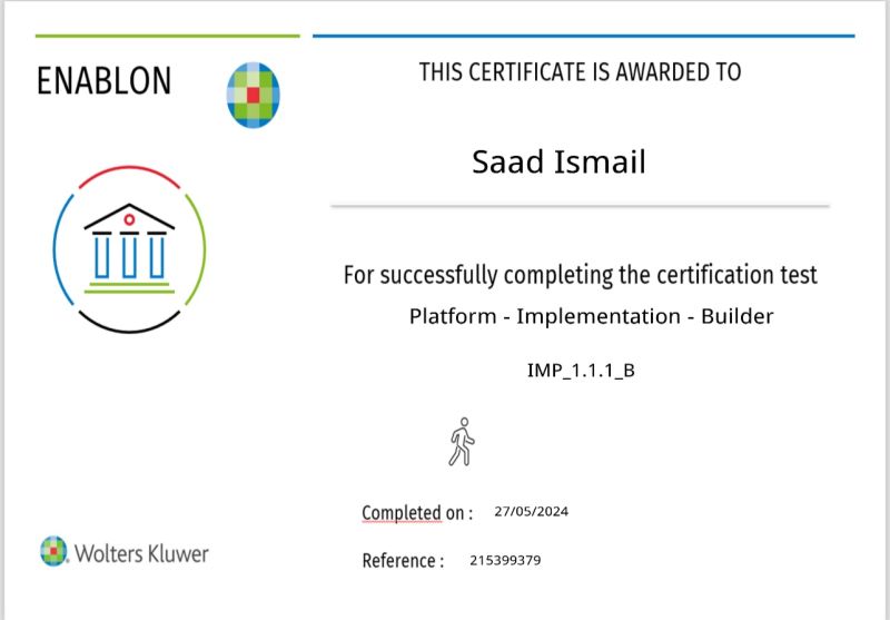 Saad Ismail E K on LinkedIn: I'm happy to share that I've obtained a ... Saad Ismail E K on LinkedIn: I'm happy to share that I've obtained a ...