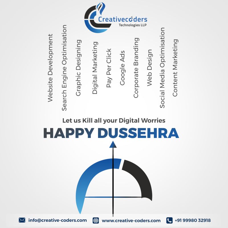 Creativecoders Technologies LLP on LinkedIn: #dussehra #dussehra2023 # ... Creativecoders Technologies LLP on LinkedIn: #dussehra #dussehra2023 # ...
