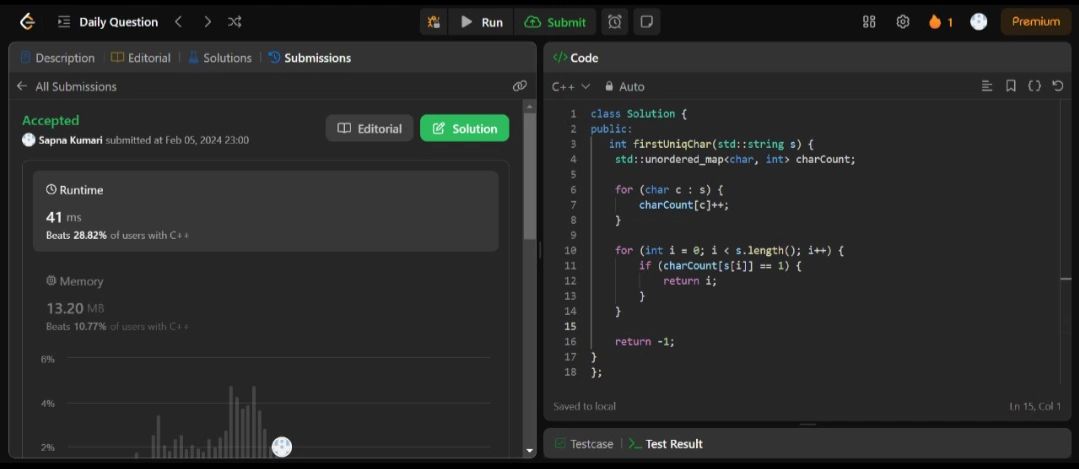 Sapna Kumari on LinkedIn: #50daysofcodechallenge #leetcode #potd # ... Sapna Kumari on LinkedIn: #50daysofcodechallenge #leetcode #potd # ...