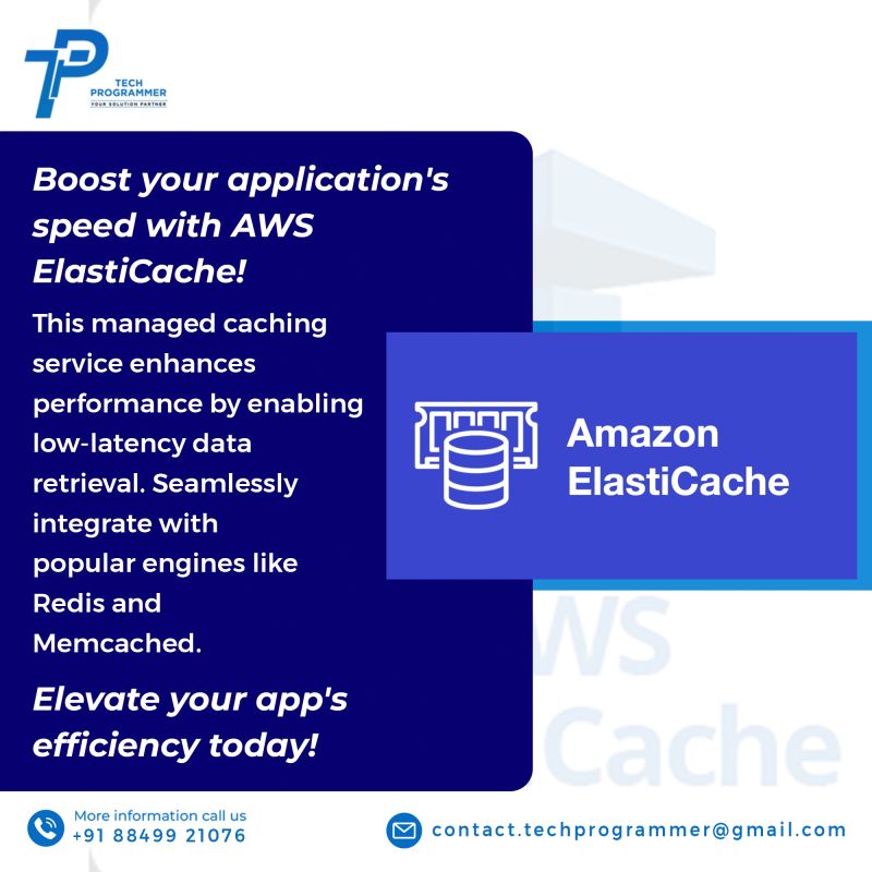 Tech Programmer on LinkedIn: #aws #elasticache #caching #performance # ... Tech Programmer on LinkedIn: #aws #elasticache #caching #performance # ...