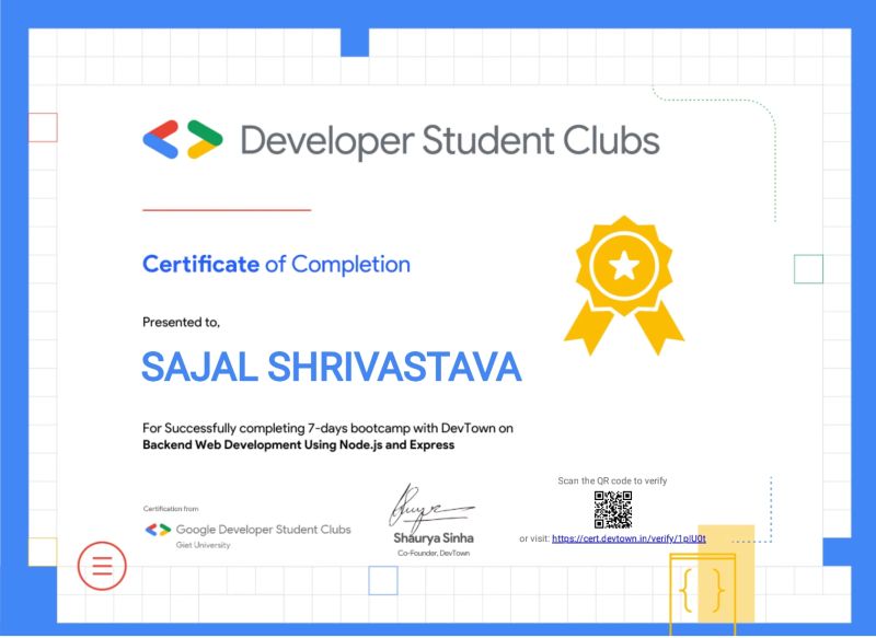 Sajal Shrivastava on LinkedIn: #nodejs #expressjs #backenddevelopment # ... Sajal Shrivastava on LinkedIn: #nodejs #expressjs #backenddevelopment # ...