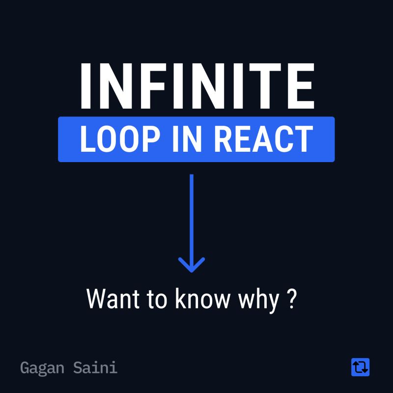 How to fix React/JavaScript loop error | Gagan Saini posted on the ... How to fix React/JavaScript loop error | Gagan Saini posted on the ...