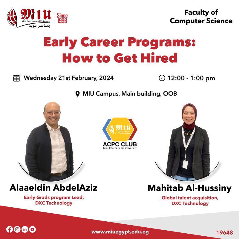 Misr International University posted on LinkedIn Misr International University posted on LinkedIn
