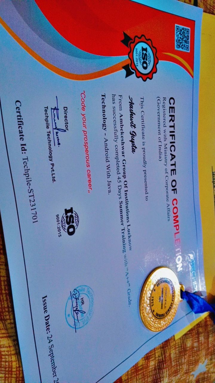 Aashwit Gupta on LinkedIn: Hello everyone , I am complete my summer ... Aashwit Gupta on LinkedIn: Hello everyone , I am complete my summer ...