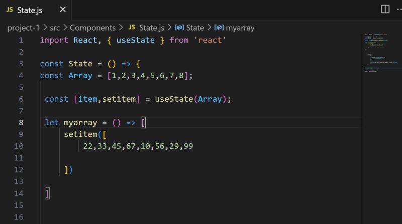 Ahmad Iqbal on LinkedIn: change the State using useState hook and ... Ahmad Iqbal on LinkedIn: change the State using useState hook and ...
