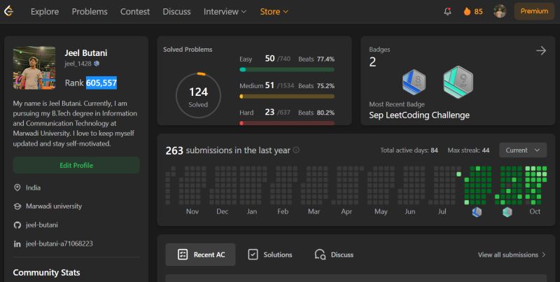 Jeel Butani on LinkedIn: #365daychallenge #leetcode #dailycoding #dsa ... Jeel Butani on LinkedIn: #365daychallenge #leetcode #dailycoding #dsa ...