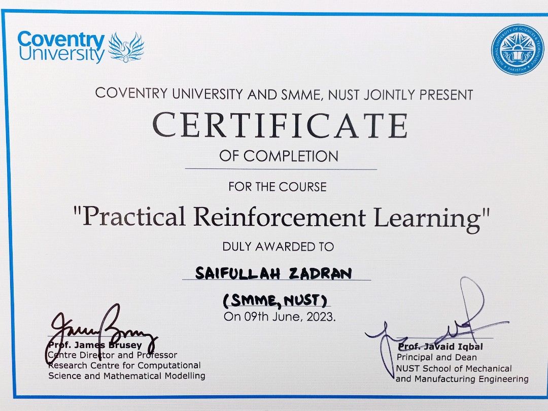 #artificialintelligence #reinforcementlearning #robotics… | Saifullah ... #artificialintelligence #reinforcementlearning #robotics… | Saifullah ...