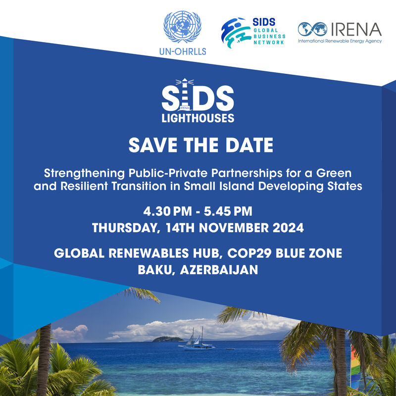 SIDS Lighthouses Initiative on LinkedIn: š COP29 Side Event ... SIDS Lighthouses Initiative on LinkedIn: š COP29 Side Event ...