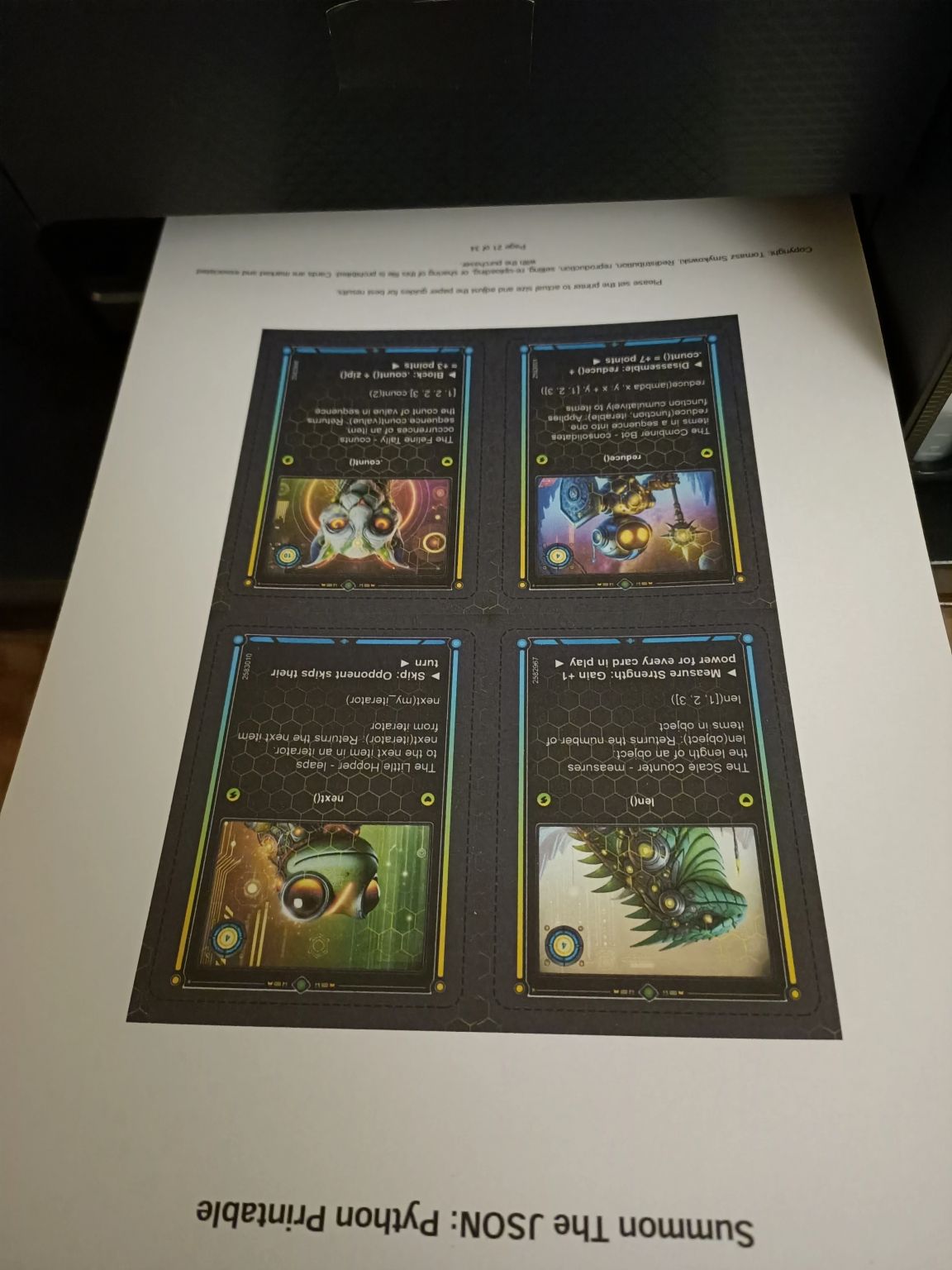 Summon The JSON on LinkedIn: #python #deckprinting Summon The JSON on LinkedIn: #python #deckprinting