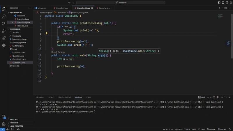 Kashinath Kesale on LinkedIn: #100daysofcode #recursion #stackoverflow ... Kashinath Kesale on LinkedIn: #100daysofcode #recursion #stackoverflow ...