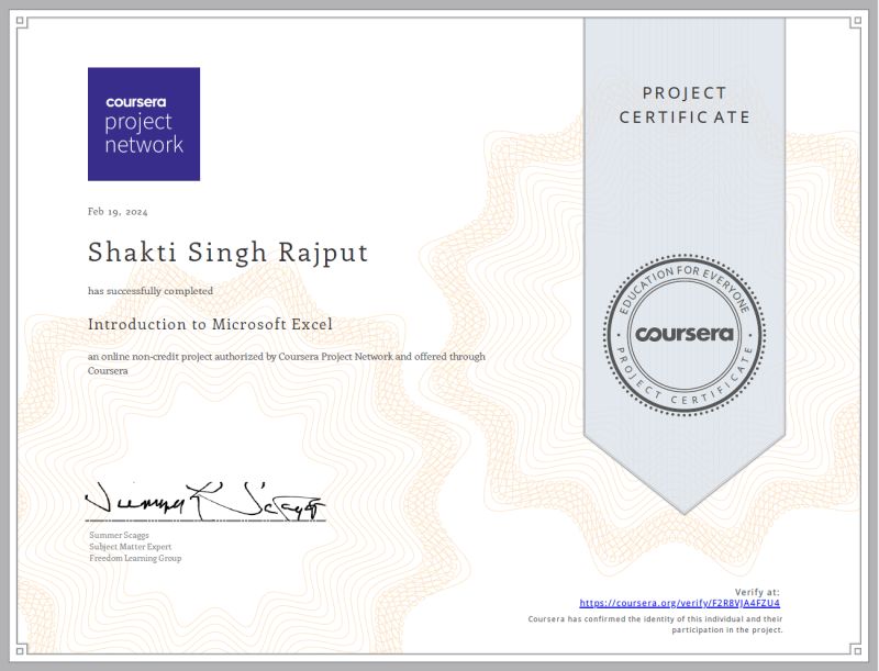 Shakti Singh Rajput on LinkedIn: #excel #dataanalysis # ... Shakti Singh Rajput on LinkedIn: #excel #dataanalysis # ...