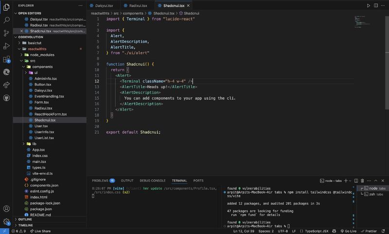 #reactjs #radixui #shadcnui #daisyui #frontenddevelopment #tailwindcss ... #reactjs #radixui #shadcnui #daisyui #frontenddevelopment #tailwindcss ...