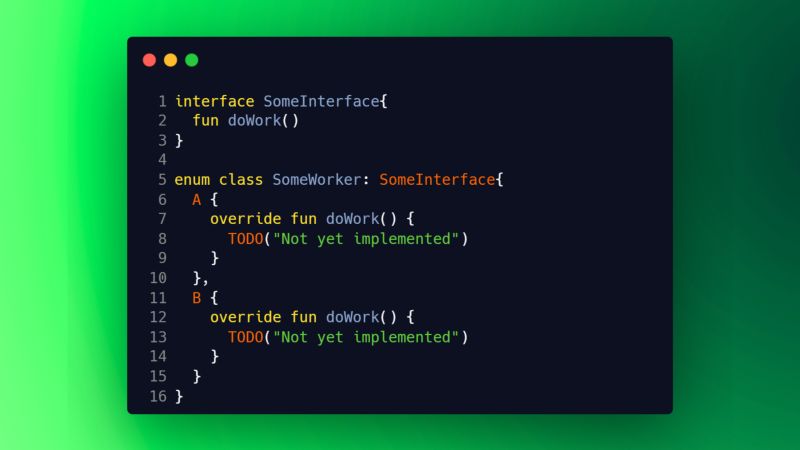 Mohsin Ali on LinkedIn: Can an enum class implement an interface? Yes ... Mohsin Ali on LinkedIn: Can an enum class implement an interface? Yes ...