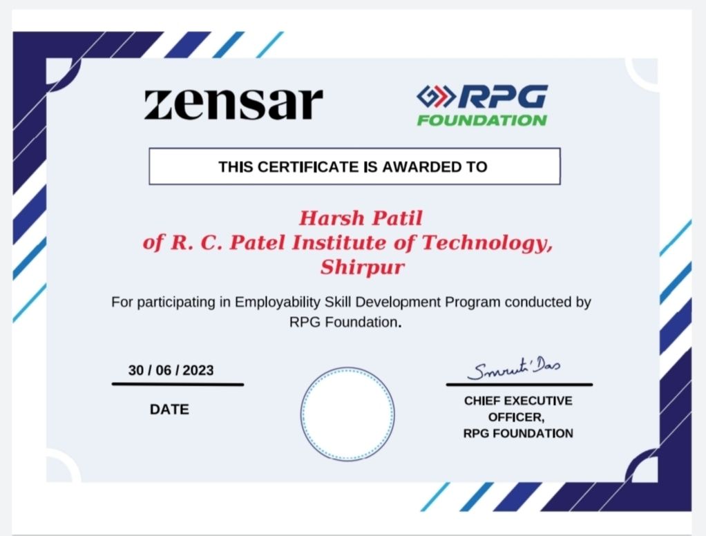 Harsh Patil on LinkedIn: #zensar #training #sql #java Harsh Patil on LinkedIn: #zensar #training #sql #java