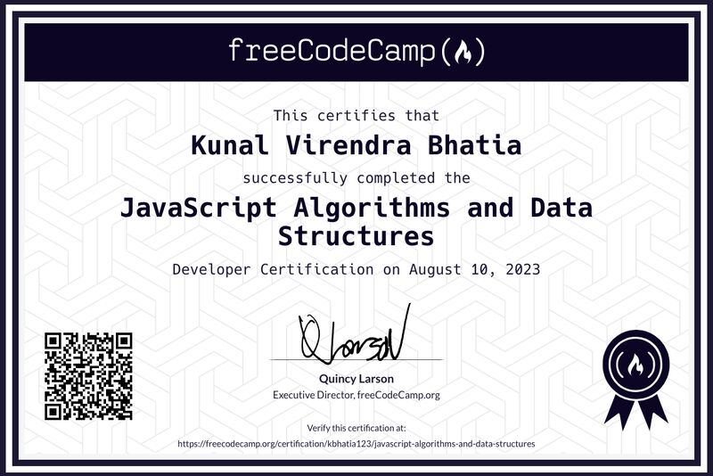 Kunal Bhatia on LinkedIn: #javascript #algorithms #datastructures # ... Kunal Bhatia on LinkedIn: #javascript #algorithms #datastructures # ...