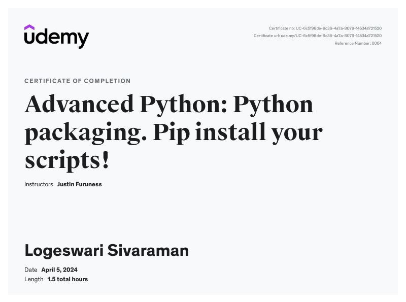 #python #scripts #advancedpython | Logeswari Sivaraman #python #scripts #advancedpython | Logeswari Sivaraman
