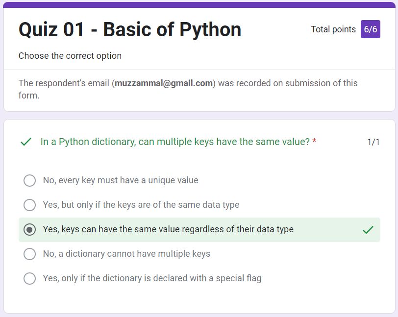 Muzammal Hussain Shah on LinkedIn: #pythonbasics #pythonquiz # ... Muzammal Hussain Shah on LinkedIn: #pythonbasics #pythonquiz # ...