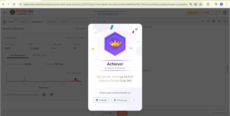 Utkarsh Ladla on LinkedIn: #100daysofcode #datastructures #algorithms # ... Utkarsh Ladla on LinkedIn: #100daysofcode #datastructures #algorithms # ...