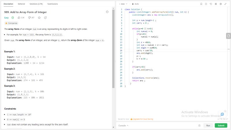 Dhruv Gupta on LinkedIn: #leetcodechallenge #codingjourney # ... Dhruv Gupta on LinkedIn: #leetcodechallenge #codingjourney # ...