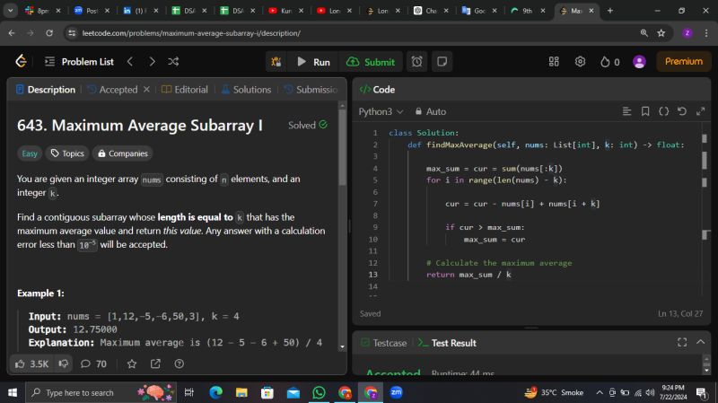 Learned the sliding window technique on iCodeGuru | Zaina Farrukh ... Learned the sliding window technique on iCodeGuru | Zaina Farrukh ...
