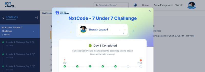 Bharath Japathi on LinkedIn: #nxtcode #codingchallenge #webdevelopment ... Bharath Japathi on LinkedIn: #nxtcode #codingchallenge #webdevelopment ...