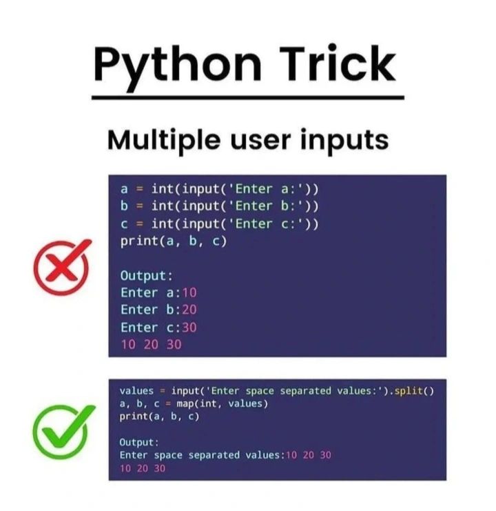 Sireesha D on LinkedIn: #pythontips #codingefficiency # ... Sireesha D on LinkedIn: #pythontips #codingefficiency # ...