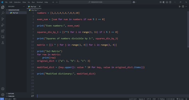 Rama Shankar Singh on LinkedIn: #100daysofcode #100daysofcode #python # ... Rama Shankar Singh on LinkedIn: #100daysofcode #100daysofcode #python # ...