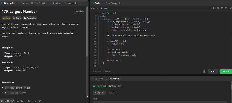 Sakshi Kumari on LinkedIn: #day175 #codingchallenge #leetcode #dsa #c # ... Sakshi Kumari on LinkedIn: #day175 #codingchallenge #leetcode #dsa #c # ...