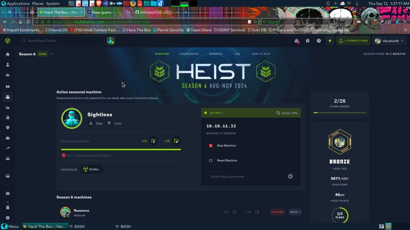 Sahil Rana on LinkedIn: SUCCESSFULLY PWNED SIGHTLESS HTB>>> 😃 Sahil Rana on LinkedIn: SUCCESSFULLY PWNED SIGHTLESS HTB>>> 😃
