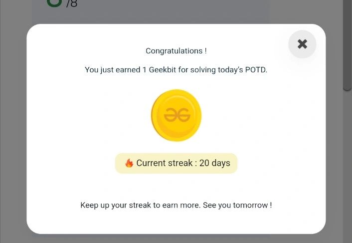 Bhanu Jaiswal on LinkedIn: #day20 #geeksforgeeks #codingchallenge # ... Bhanu Jaiswal on LinkedIn: #day20 #geeksforgeeks #codingchallenge # ...