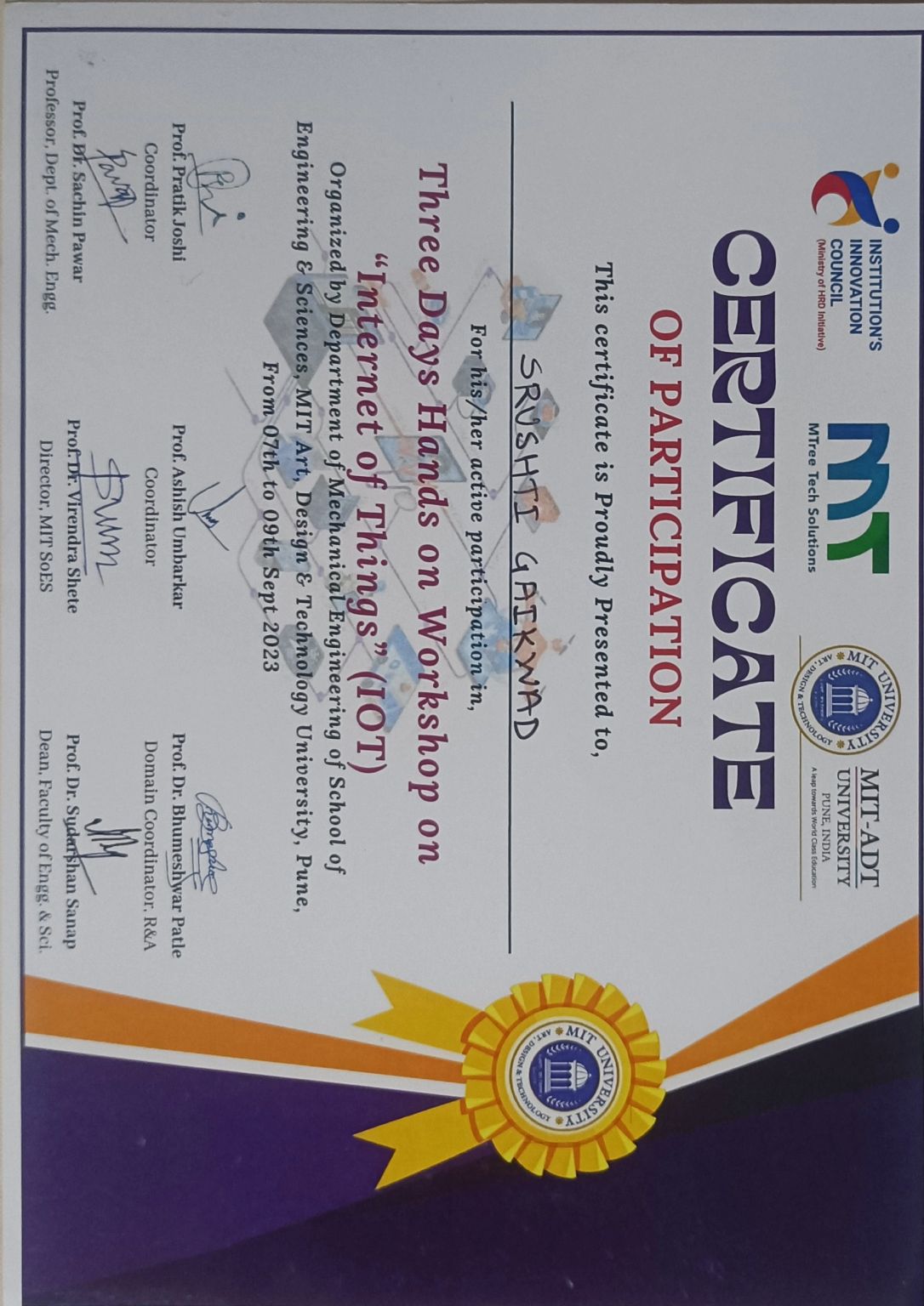 Srushti Gaikwad on LinkedIn: #iot Srushti Gaikwad on LinkedIn: #iot