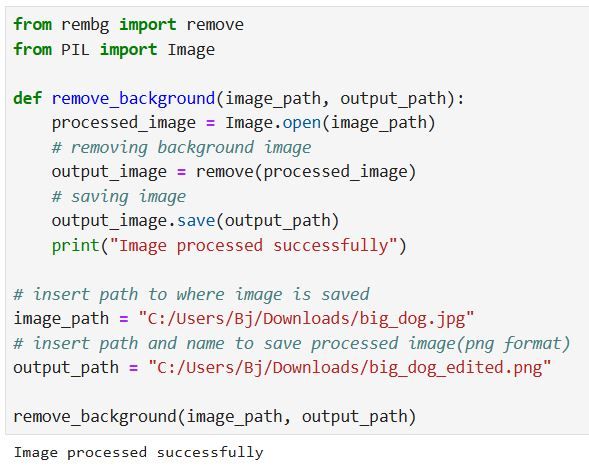 Benjamin Bennett Alexander on LinkedIn: Python tip; 💡 Removing Picture ... Benjamin Bennett Alexander on LinkedIn: Python tip; 💡 Removing Picture ...