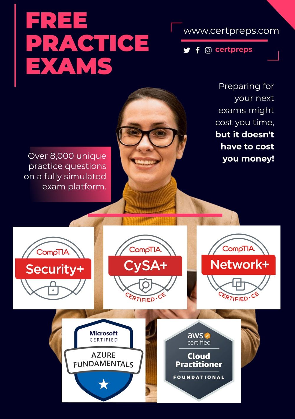 Darlene Minea on LinkedIn: Wow! Free exam prep?! Awesome!! Darlene Minea on LinkedIn: Wow! Free exam prep?! Awesome!!
