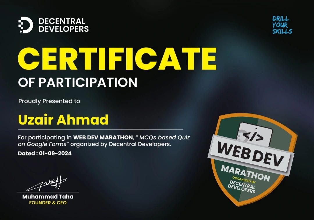 Uzair Ahmad on LinkedIn: #webdevelopment #techskills #learning # ... Uzair Ahmad on LinkedIn: #webdevelopment #techskills #learning # ...