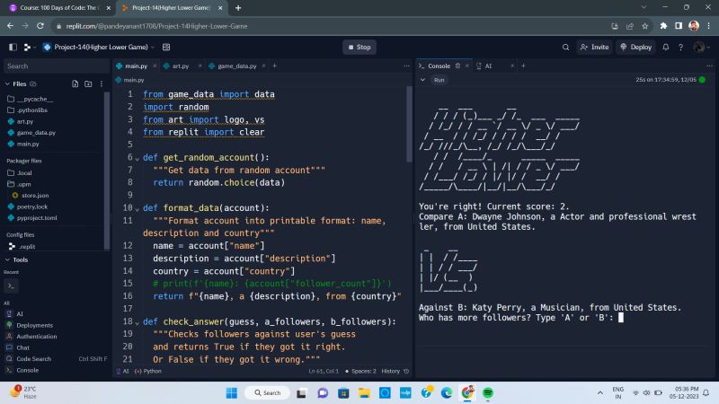 Anant Pandey on LinkedIn: #python #codingjourney #gamedevelopment # ... Anant Pandey on LinkedIn: #python #codingjourney #gamedevelopment # ...