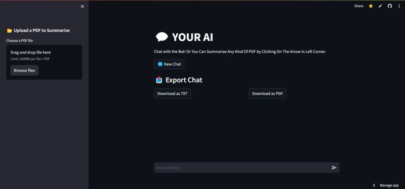 #ai #chatbot #python #streamlit #machinelearning | Khushal Joshi #ai #chatbot #python #streamlit #machinelearning | Khushal Joshi