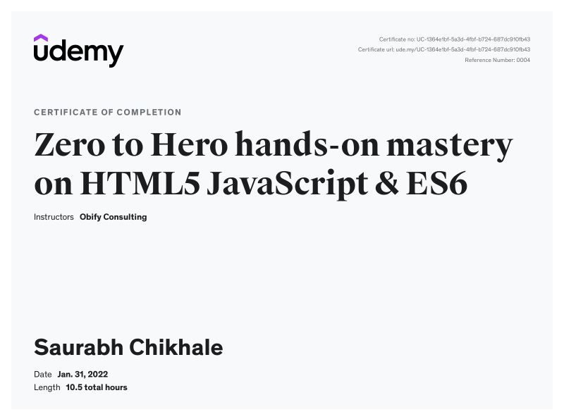 Saurabh Chikhale on LinkedIn: I’m happy to share that I’ve obtained a ... Saurabh Chikhale on LinkedIn: I’m happy to share that I’ve obtained a ...