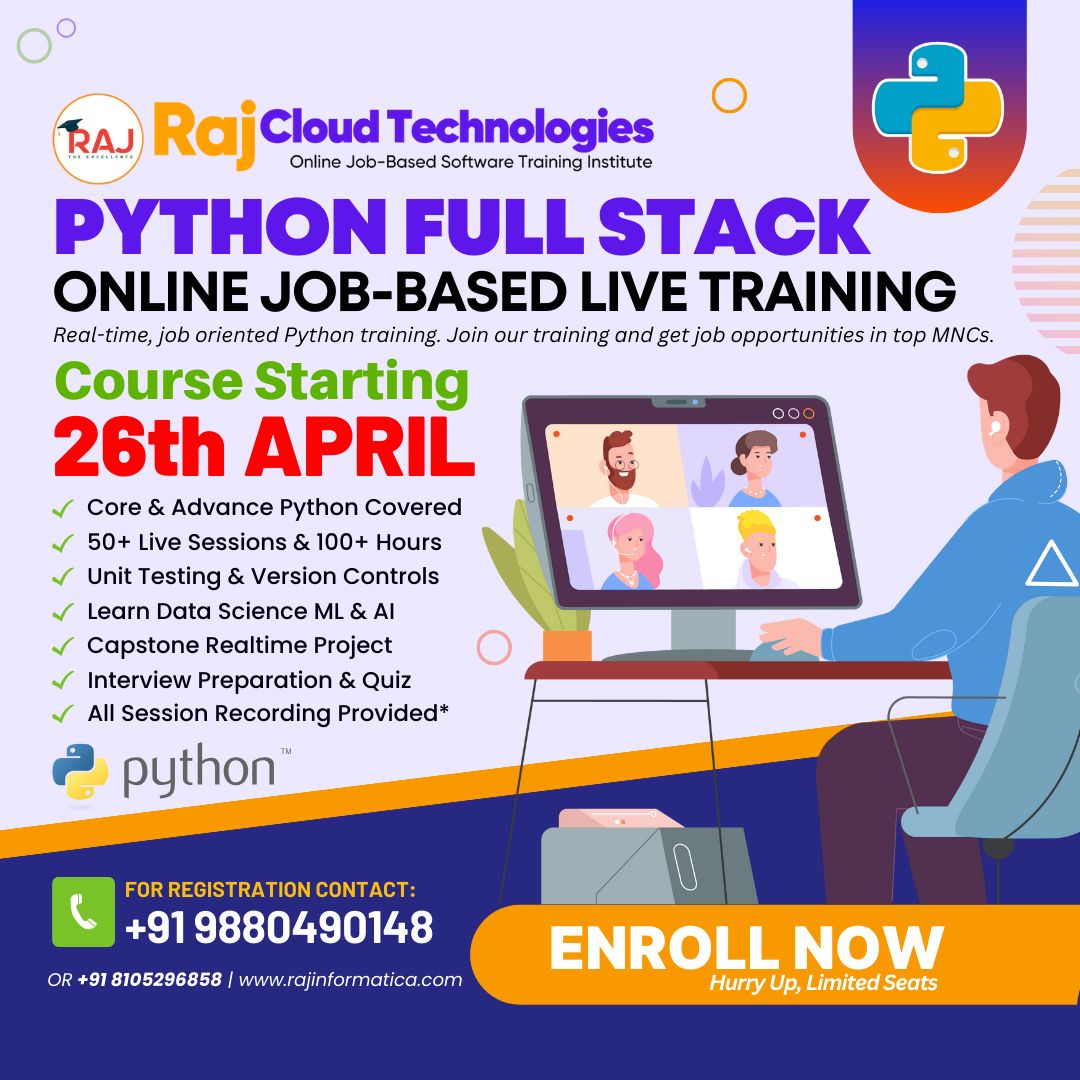 Nataraj V on LinkedIn: #pythontraining #pythononline #pythonfullstack # ... Nataraj V on LinkedIn: #pythontraining #pythononline #pythonfullstack # ...
