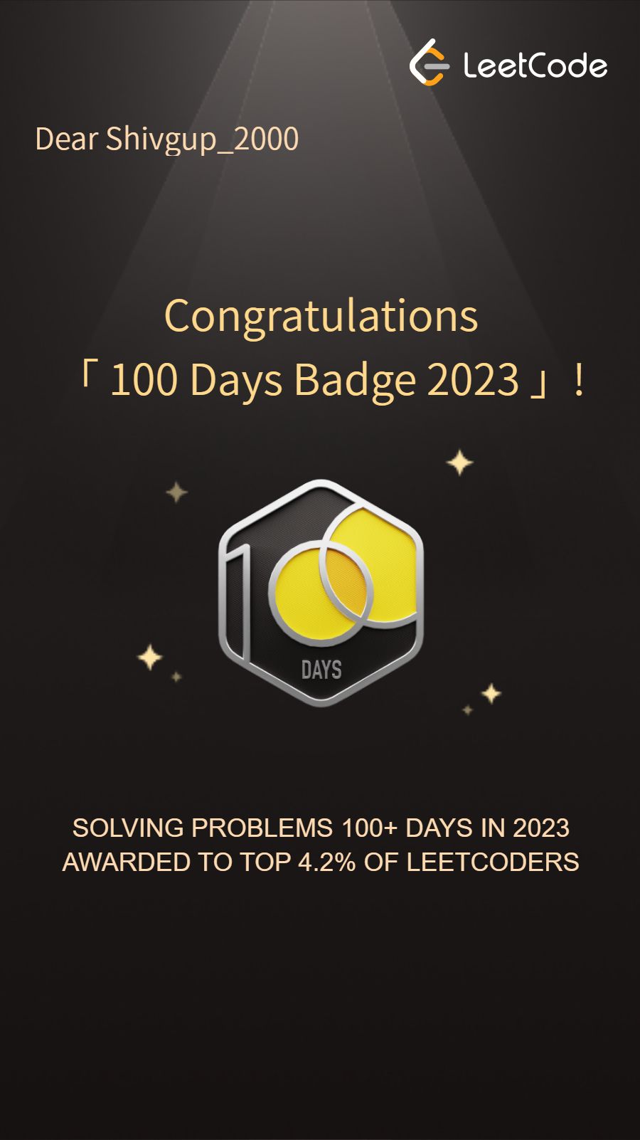 SHIVANI GUPTA on LinkedIn: #leetcode #100daysofcode #motivation #growth ... SHIVANI GUPTA on LinkedIn: #leetcode #100daysofcode #motivation #growth ...