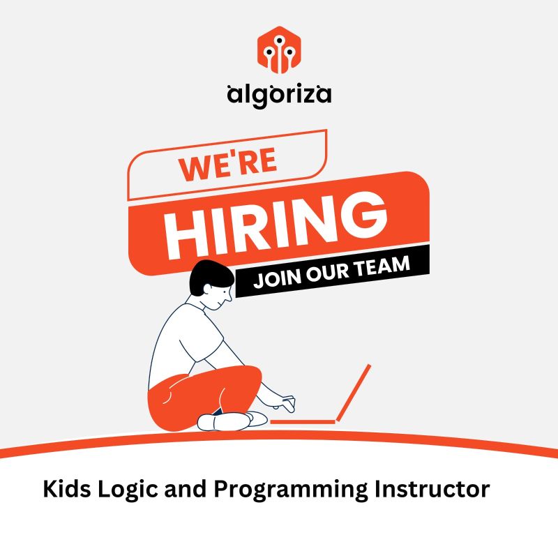 Algoriza on LinkedIn: Available vacancy: Kids Logic and Programming ... Algoriza on LinkedIn: Available vacancy: Kids Logic and Programming ...