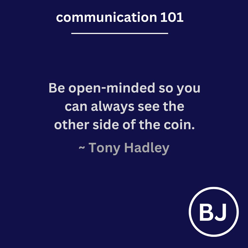 How to be open minded in any conversation | Biyinzika Joshua posted on ... How to be open minded in any conversation | Biyinzika Joshua posted on ...