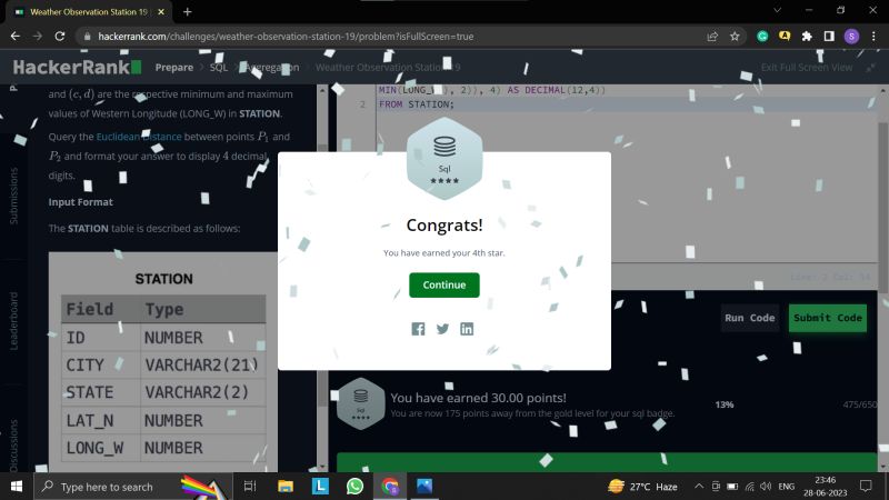 SOUMYADIP DEBNATH on LinkedIn: #connections #sql #hackerrank #sqlquery ... SOUMYADIP DEBNATH on LinkedIn: #connections #sql #hackerrank #sqlquery ...