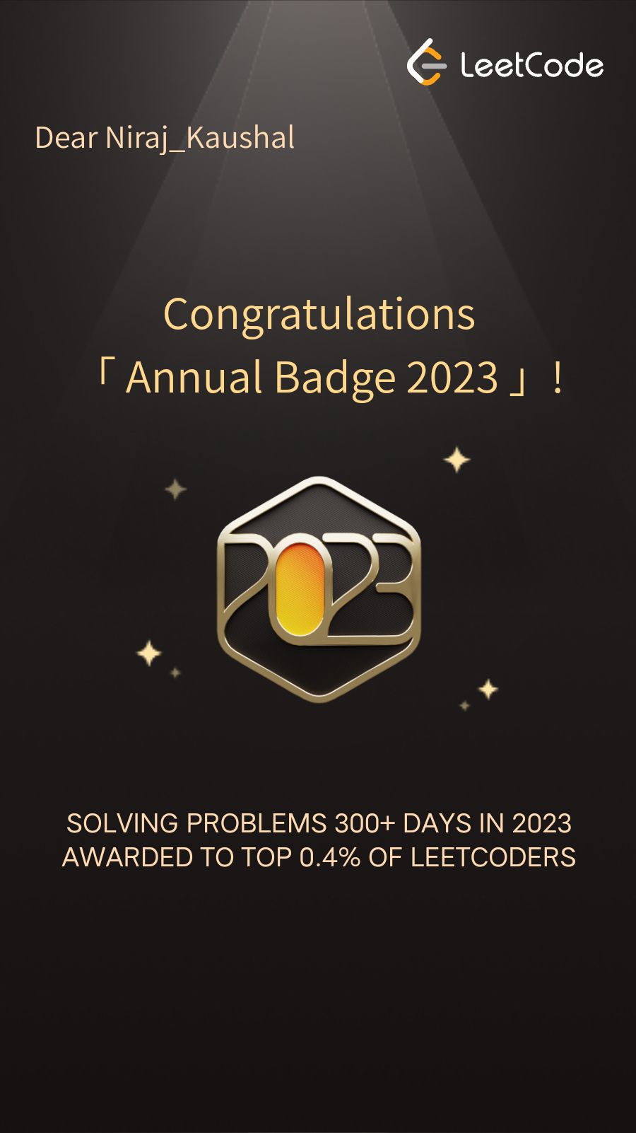 Niraj Kaushal on LinkedIn: #leetcode #consistency #codingmilestone # ... Niraj Kaushal on LinkedIn: #leetcode #consistency #codingmilestone # ...