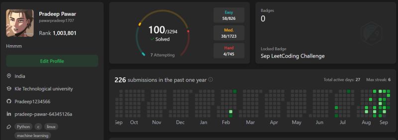 Pradeep Pawar on LinkedIn: #leetcode #codingjourney #problemsolving # ... Pradeep Pawar on LinkedIn: #leetcode #codingjourney #problemsolving # ...