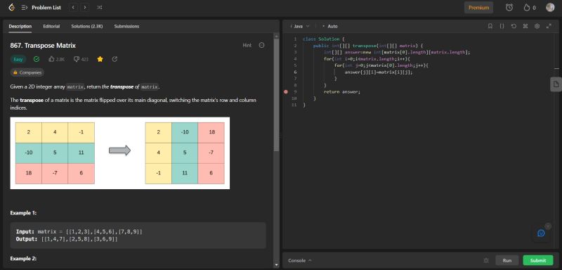 Mitul Dwivedi on LinkedIn: #100daysofcoding #leetcode #java #arrays # ... Mitul Dwivedi on LinkedIn: #100daysofcoding #leetcode #java #arrays # ...