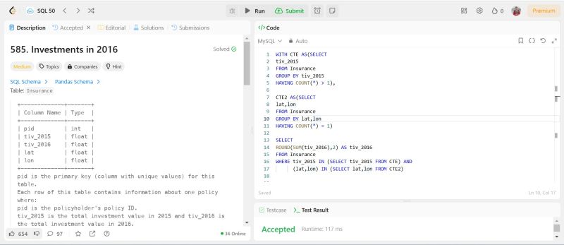 Ashish Kumar Mishra on LinkedIn: #sql #learningsql #problemsolving # ... Ashish Kumar Mishra on LinkedIn: #sql #learningsql #problemsolving # ...